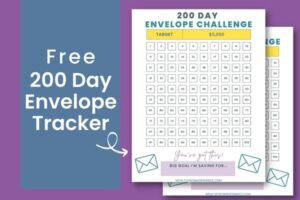 Free 200 Envelope Challenge: How to Save 10,000 in 6 months