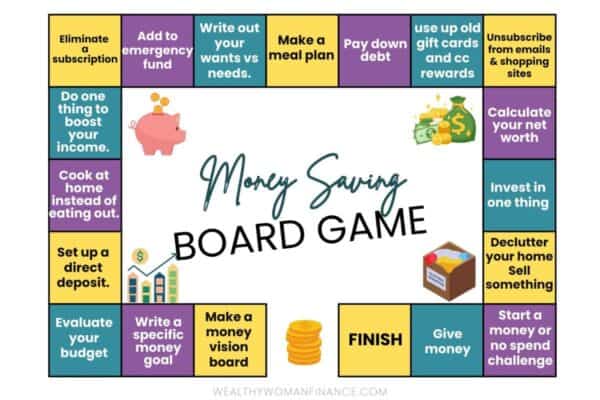 Free Money Board Game Printable to Level Up Your Finances - Wealthy ...