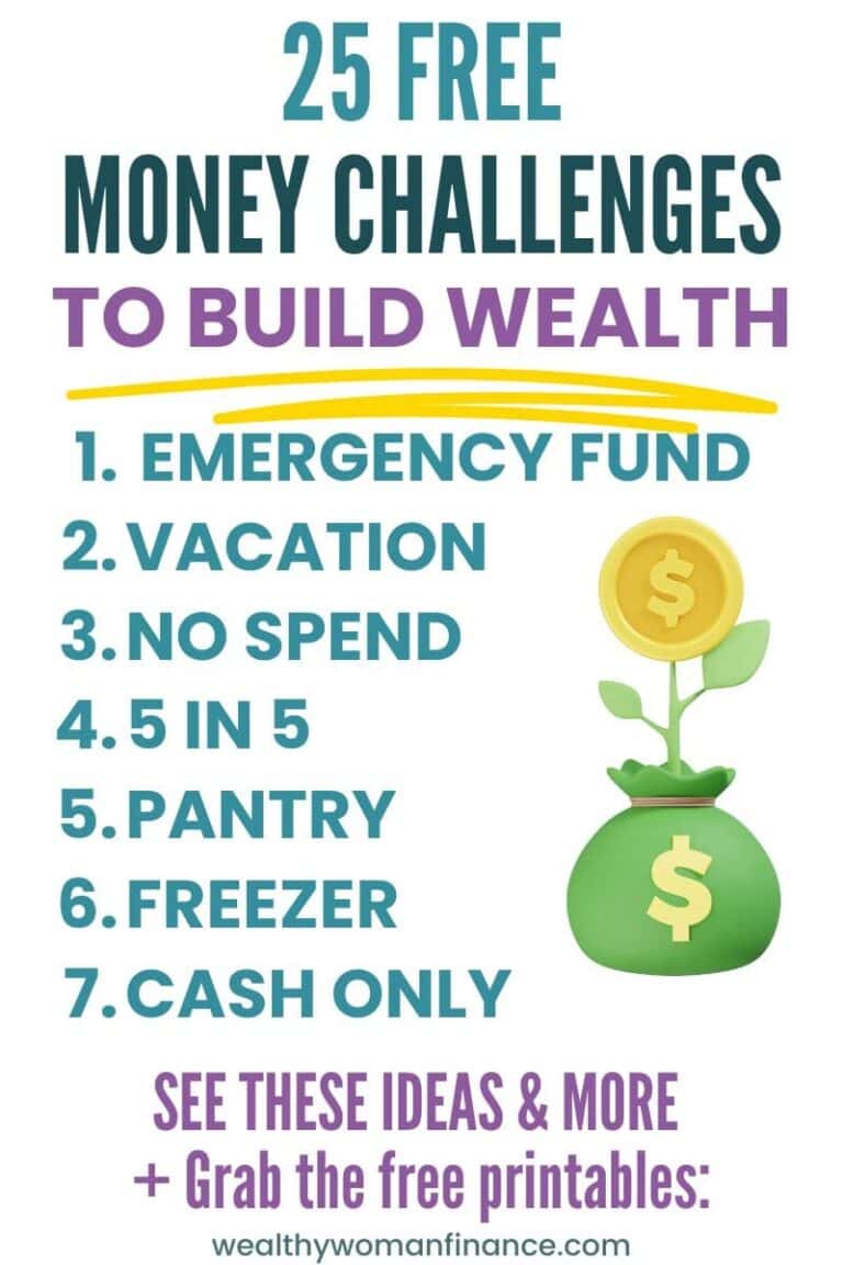 25 Exciting Money Saving Challenges to Try in 2026 - Wealthy Woman Finance
