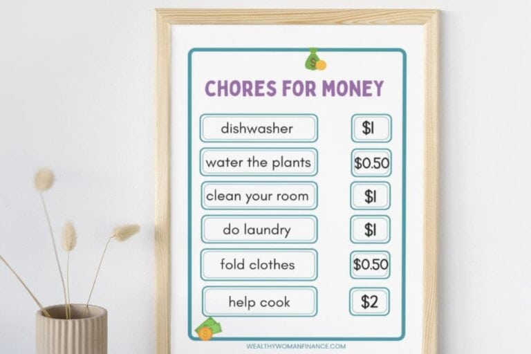 8 Easy Chores for Money Chart Ideas (+ Free Printables)