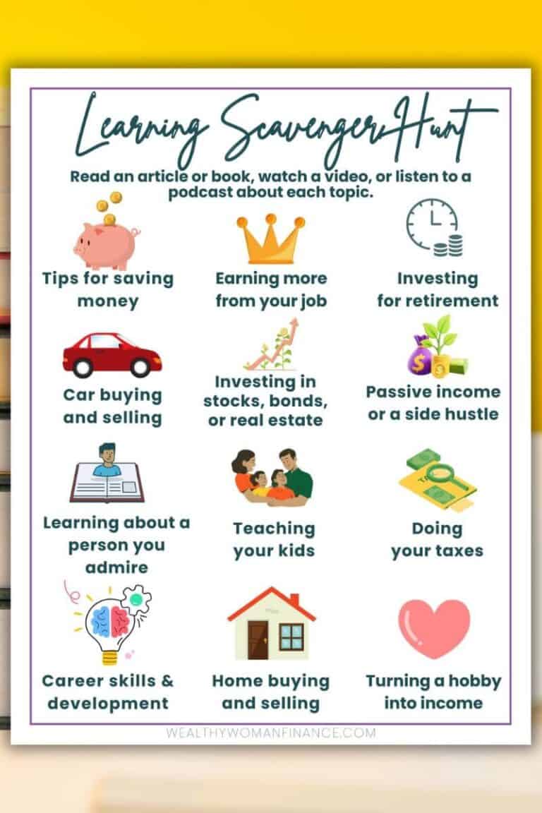 Exciting Financial Literacy Scavenger Hunt For Future Money Masters ...