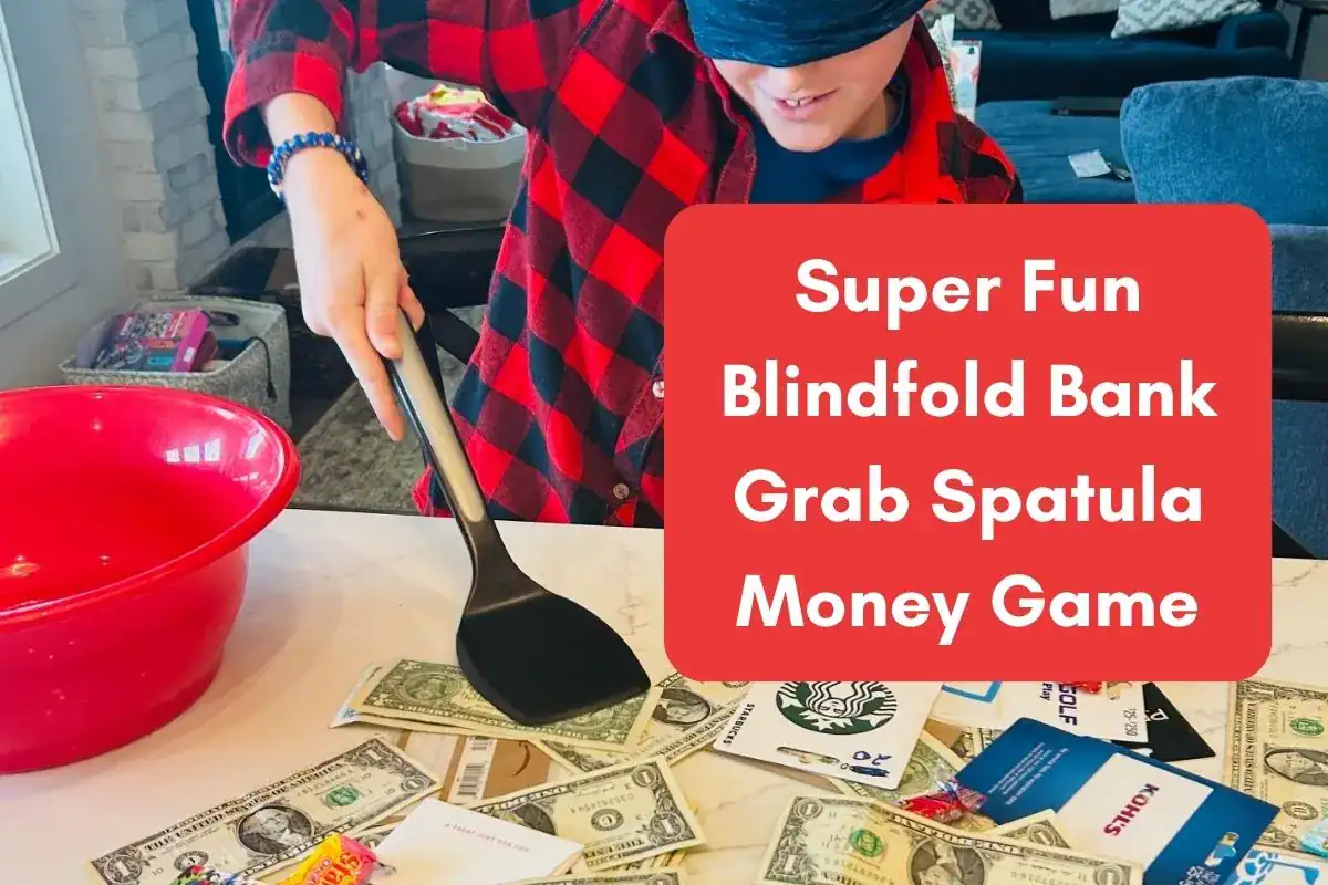 Blindfold Bank Grab: the Hilarious Spatula Cash-Scooping Game