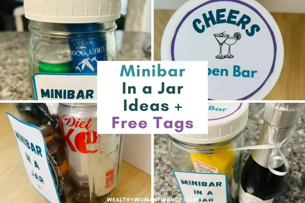 Mini Bar In a Jar: The Easiest DIY Gift Everyone Loves (+ Free Tags!)